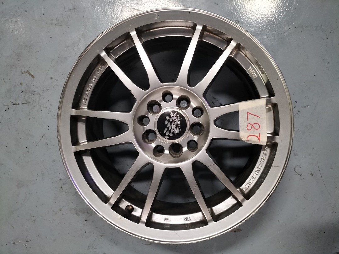 SSW Rim Set, Car Accessories, Tyres & Rims on Carousell