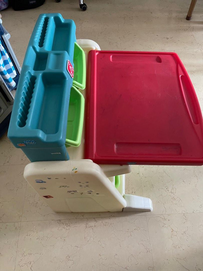 Step2 Flip and Doodle Desk with Stool Easel, Everything Else on Carousell