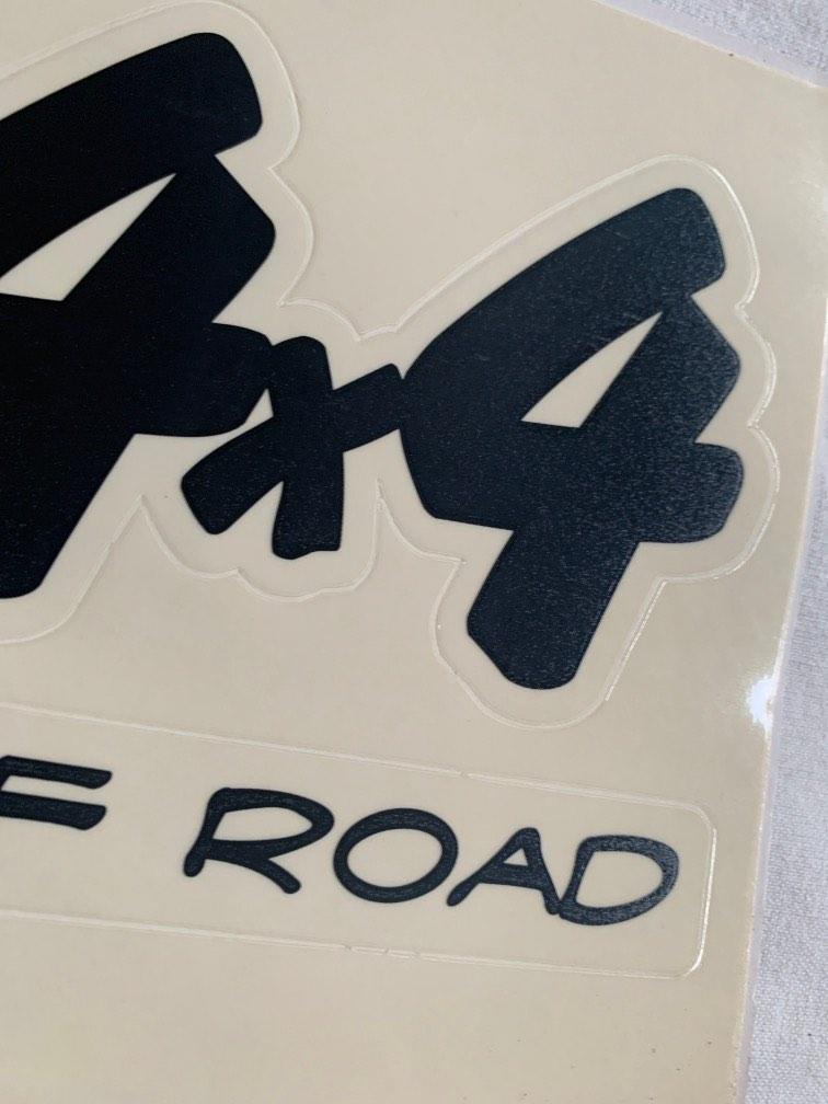 STICKER 4WD OFFROAD, Aksesoris Mobil di Carousell