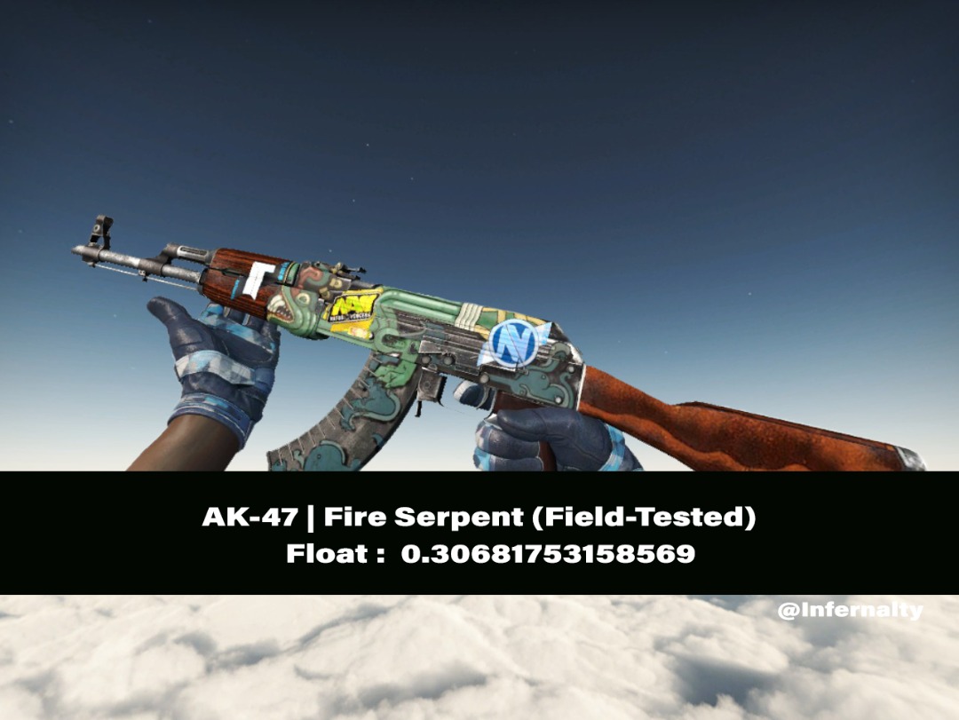 (STICKERS WORTH $200+) AK-47 Fire Serpent FT CSGO SKINS KNIVES, Video ...