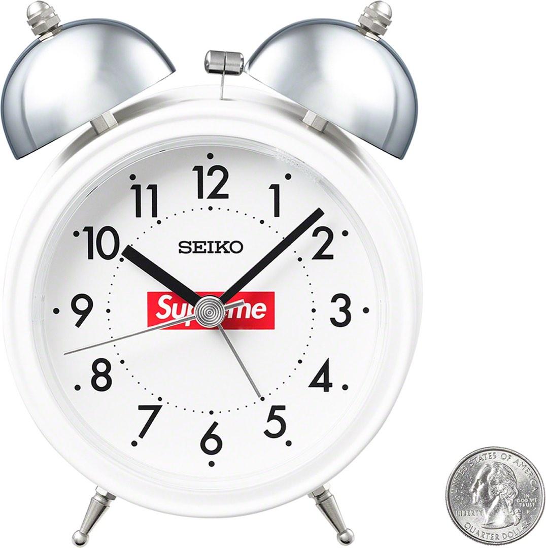 SUPREME SEIKO ALARM CLOCK, Furniture & Home Living, Home Decor, Clocks ...