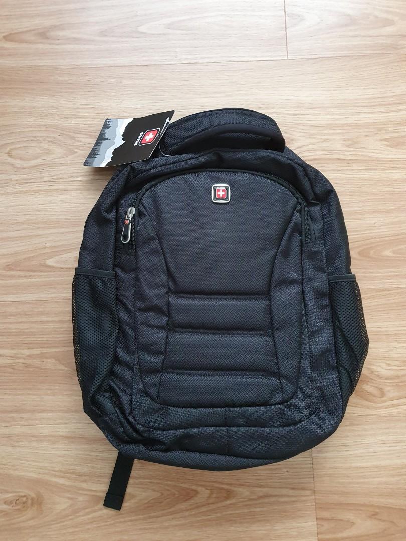 Swiss Laptop Backpack, Men's Fashion, Bags, Backpacks on Carousell