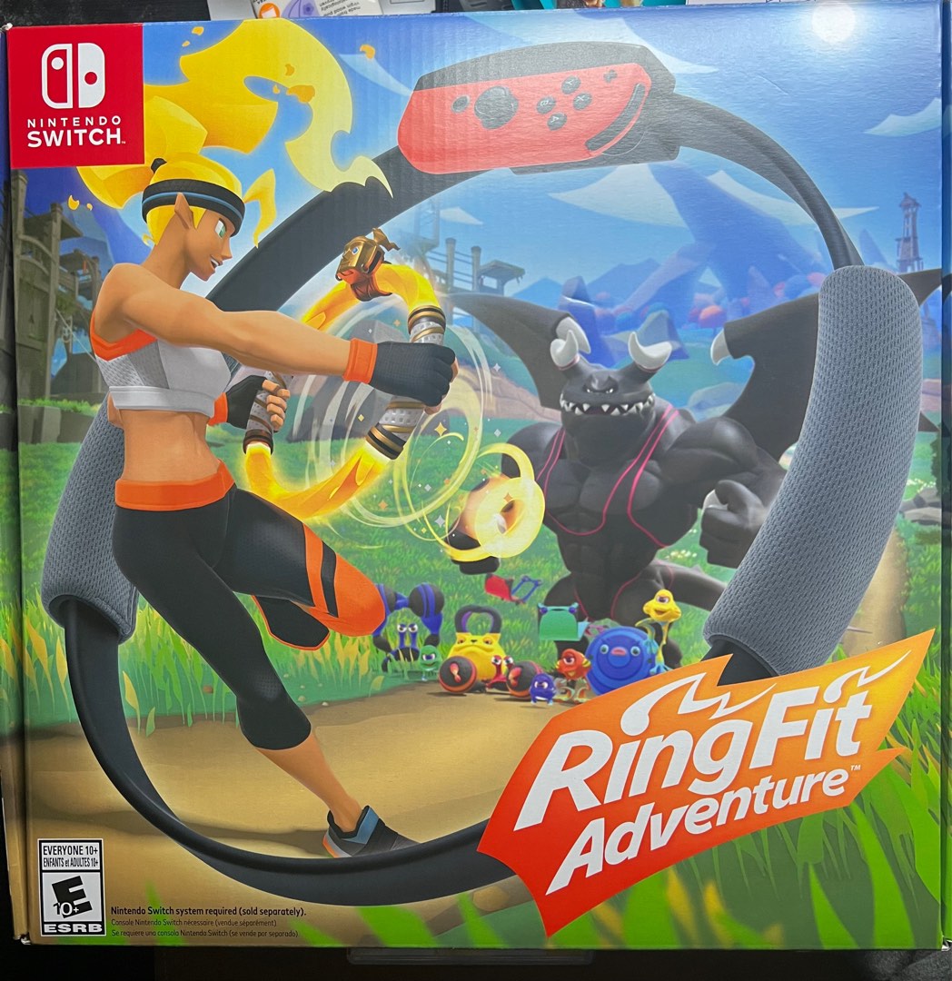 switch ringfit adventure game, Video Gaming, Video Games, Nintendo on ...