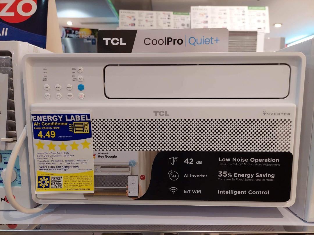 Tcl Window Type Airconditioner Tv And Home Appliances Air Conditioning