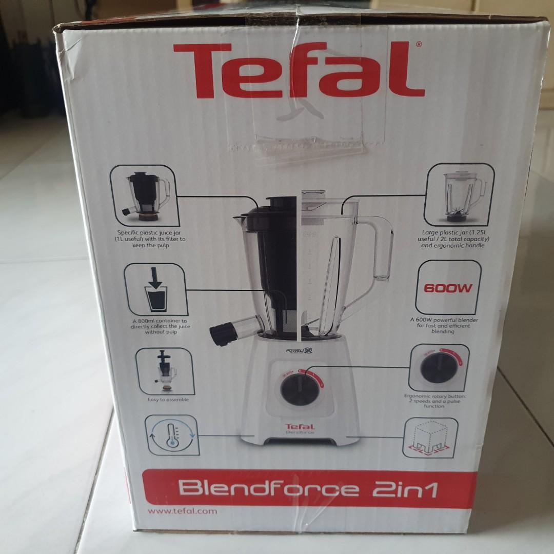 Tefal Blendforce (with juicer attachment), TV & Home Appliances, Kitchen Appliances, Juicers ...
