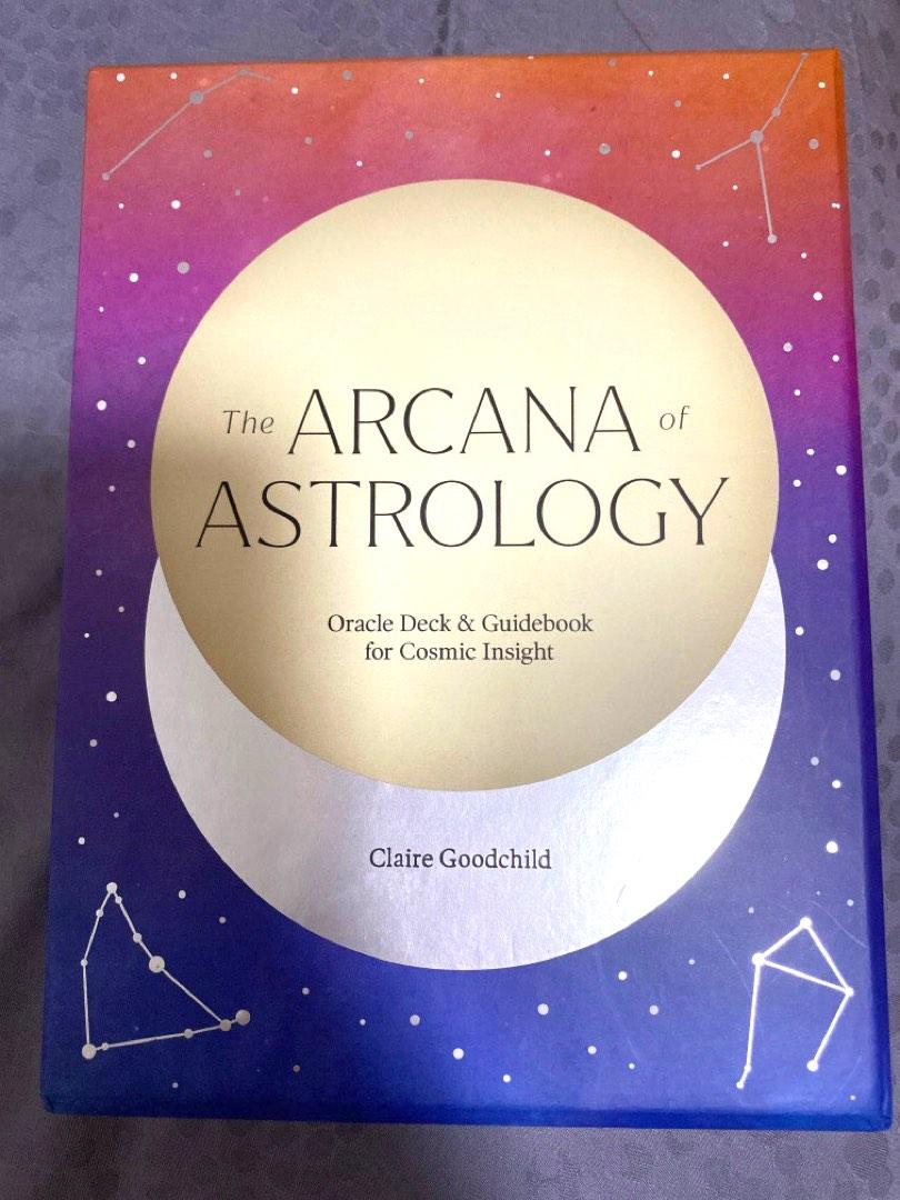 The Arcana of Astrology Oracle by Claire Goodchild, Hobbies & Toys ...