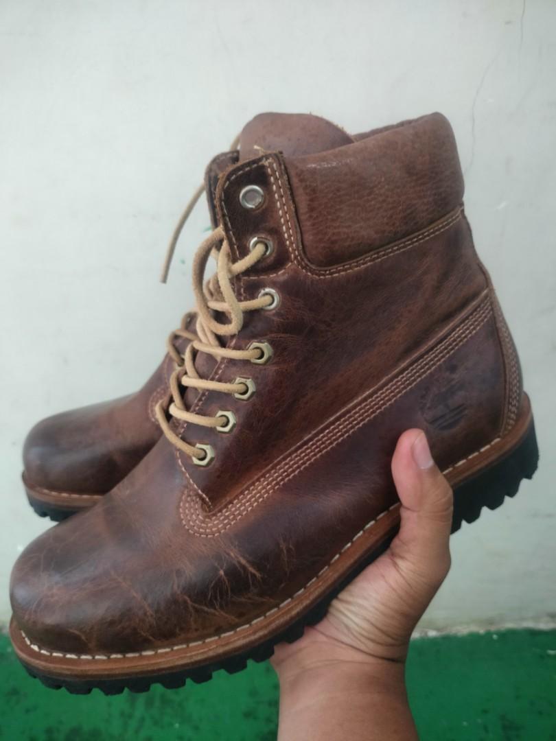TIMBERLAND EARTHKEEPER BROWN LEATHER WATERPROOF BOOT, Men's Fashion ...