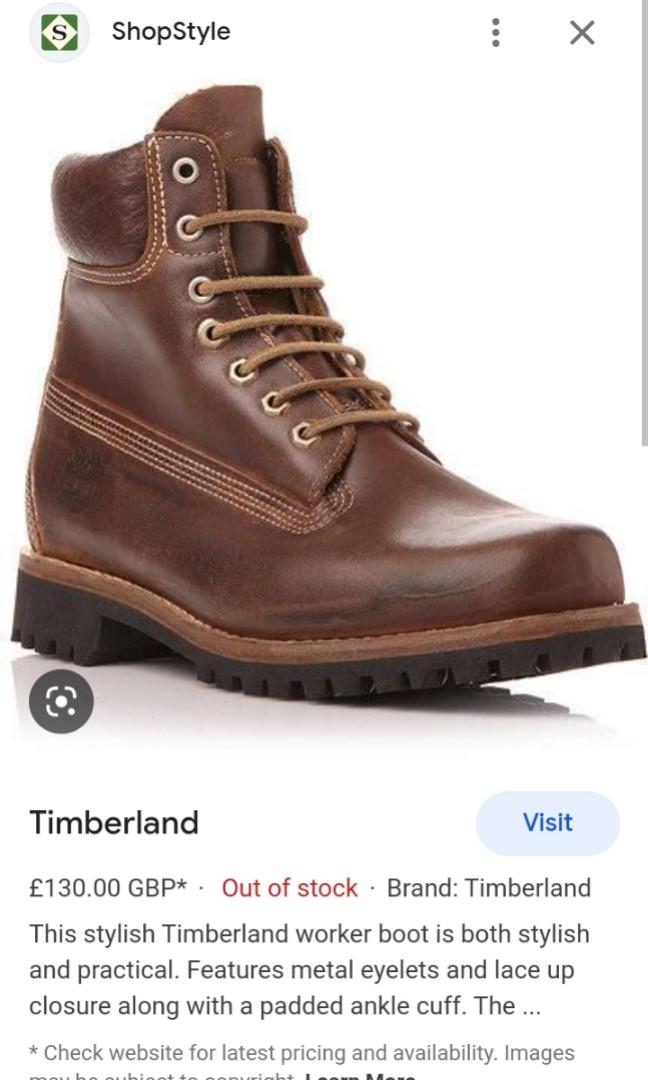 TIMBERLAND EARTHKEEPER BROWN LEATHER WATERPROOF BOOT, Men's Fashion ...