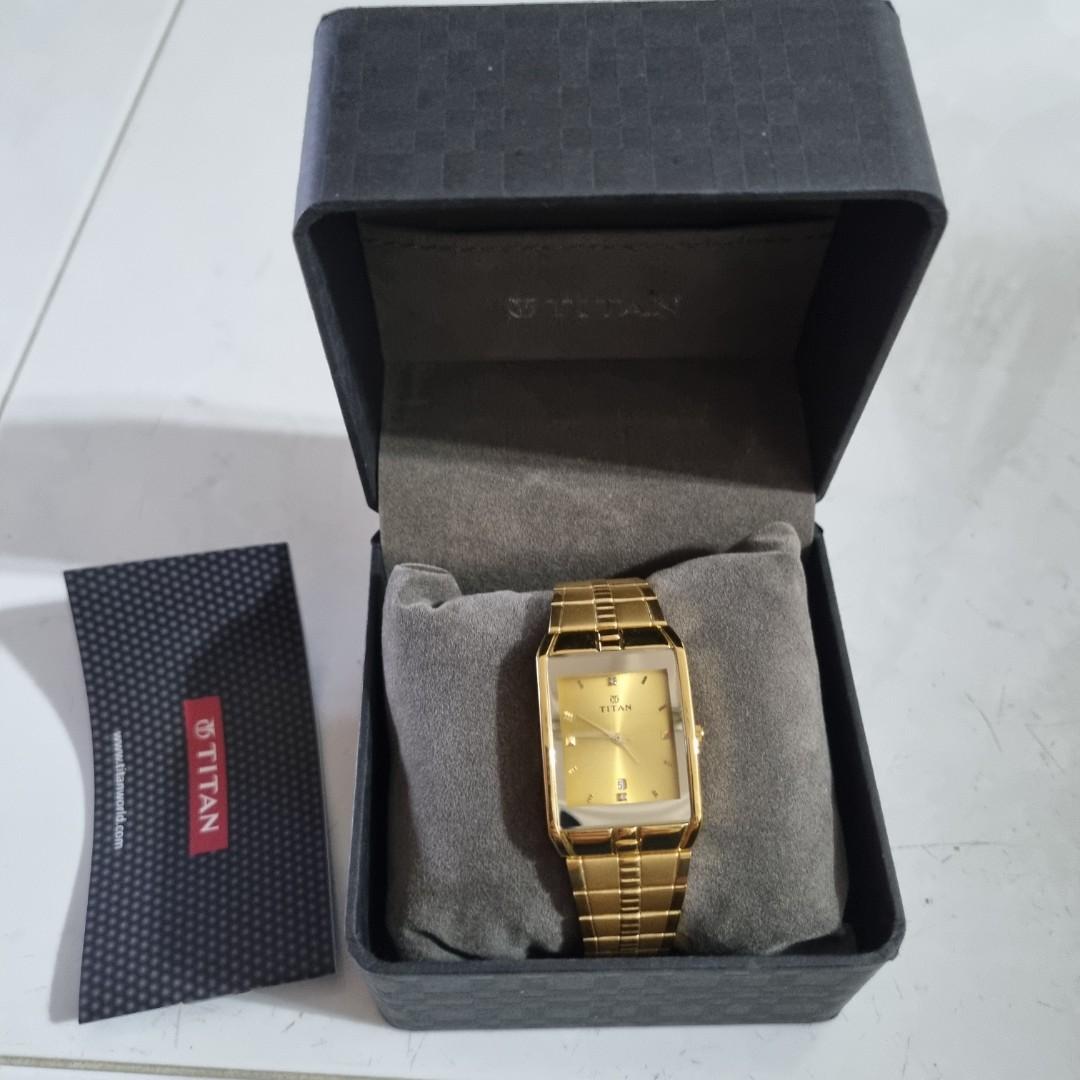 Titan Karishma Analog Watch For Men Mens Fashion Watches And Accessories Watches On Carousell