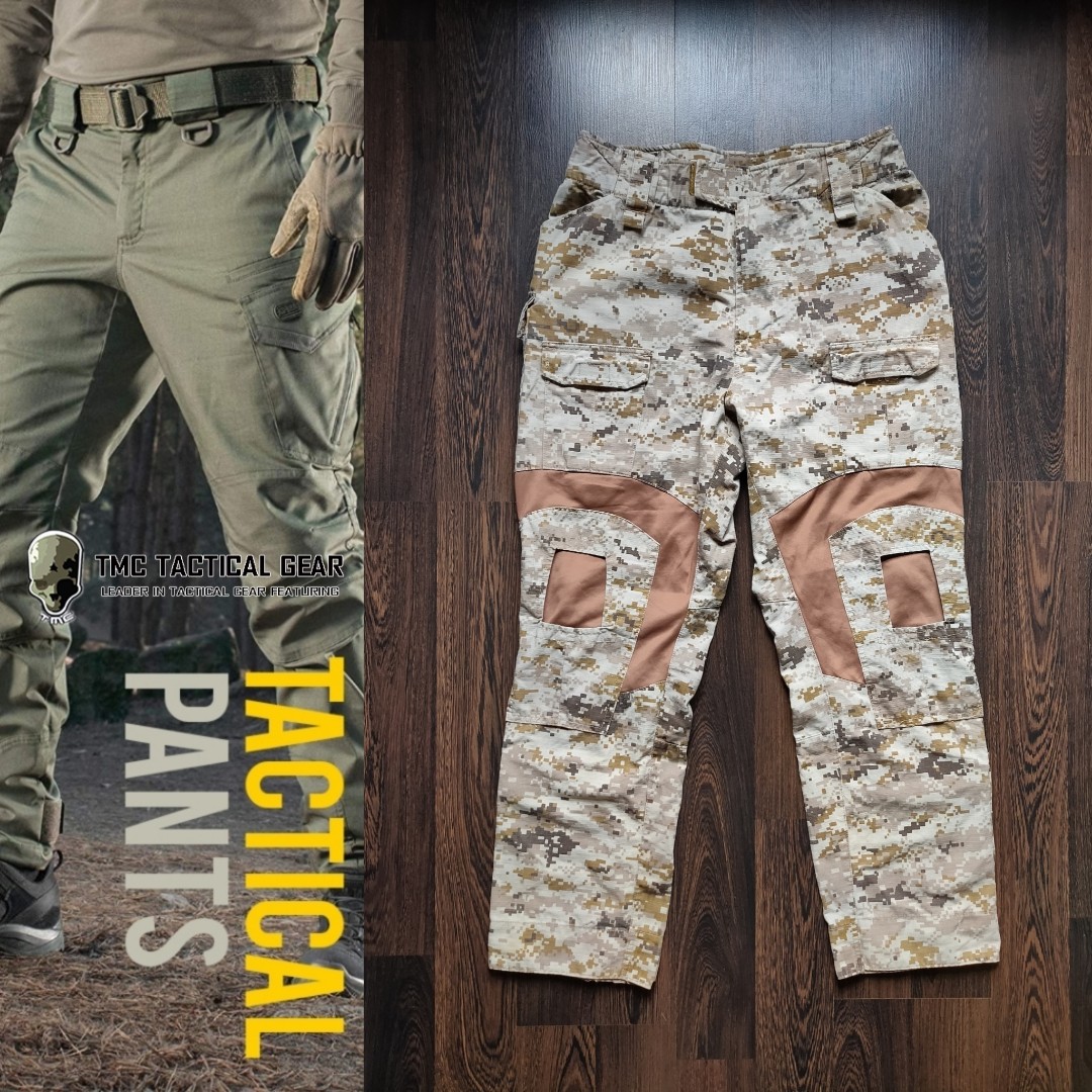 TMC GEN 3 TACTICAL GEAR | Cutting Combat Pants w/ knee pad, Men's ...