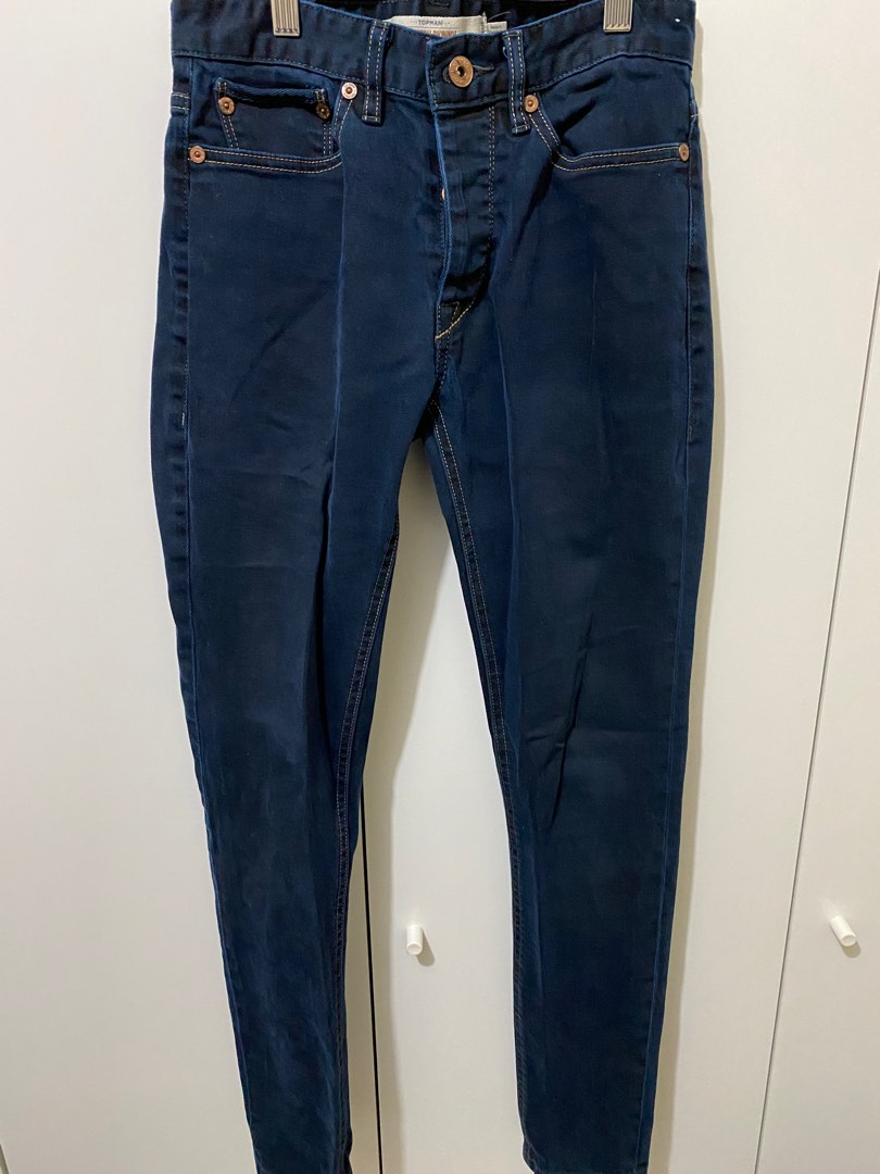 Topman Jeans, Men's Fashion, Bottoms, Jeans on Carousell