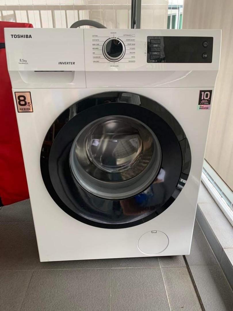 Toshiba inverter front load washing machine, TV & Home Appliances ...