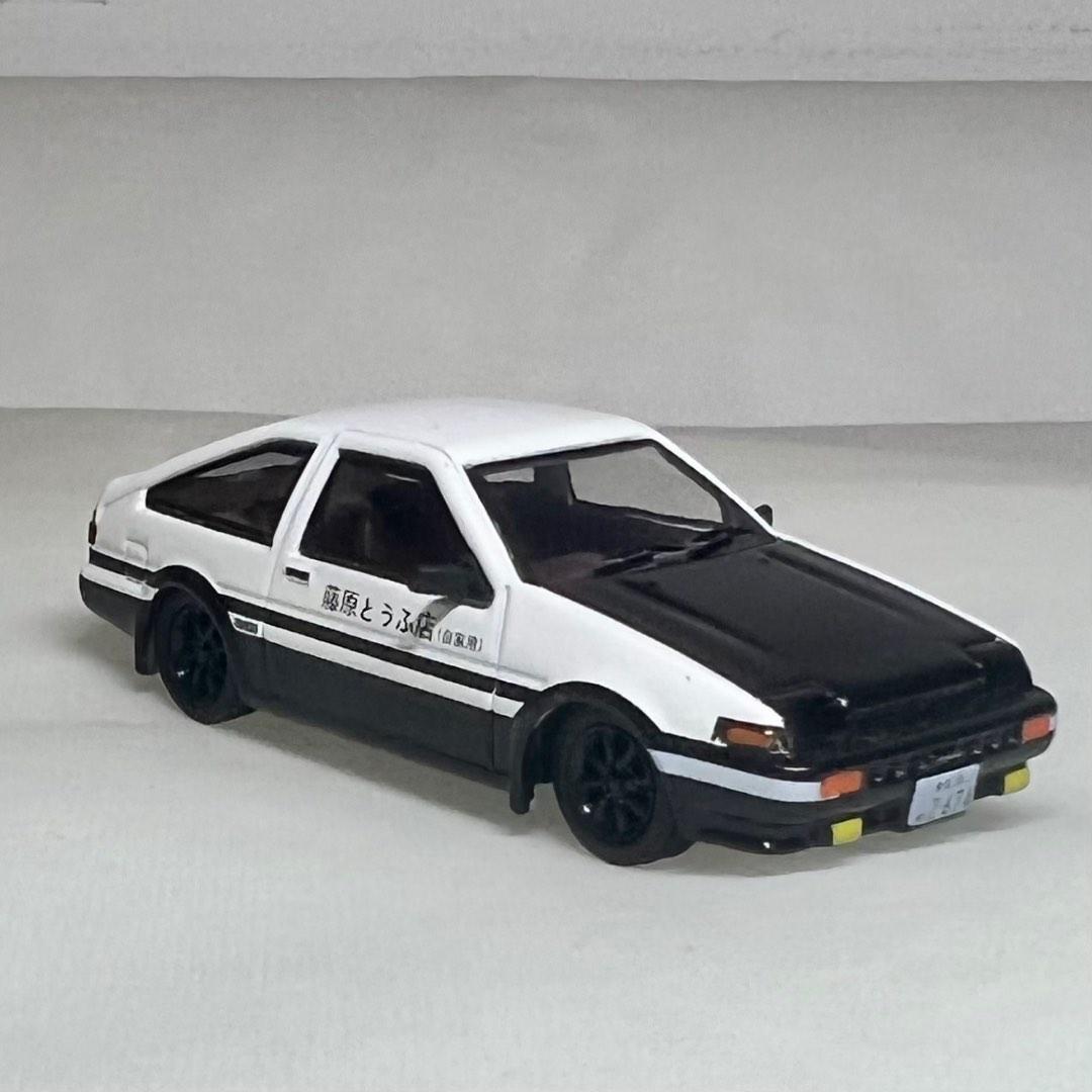 Toyota AE86 Trueno Initial D 1/64 time micro not hotwheels, Hobbies & Toys, Toys & Games on ...