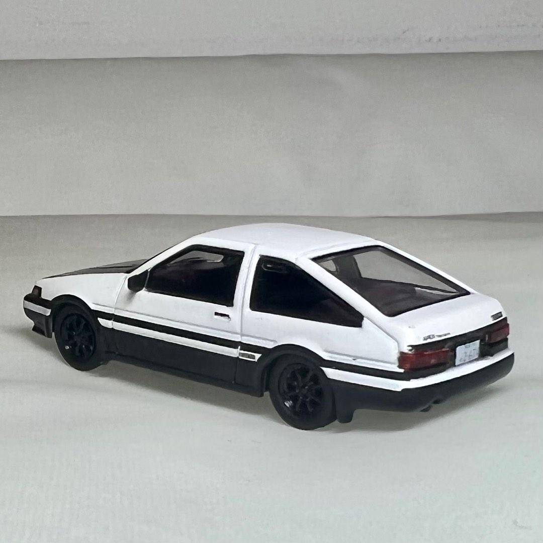 Toyota AE86 Trueno Initial D 1/64 time micro not hotwheels, Hobbies & Toys, Toys & Games on ...