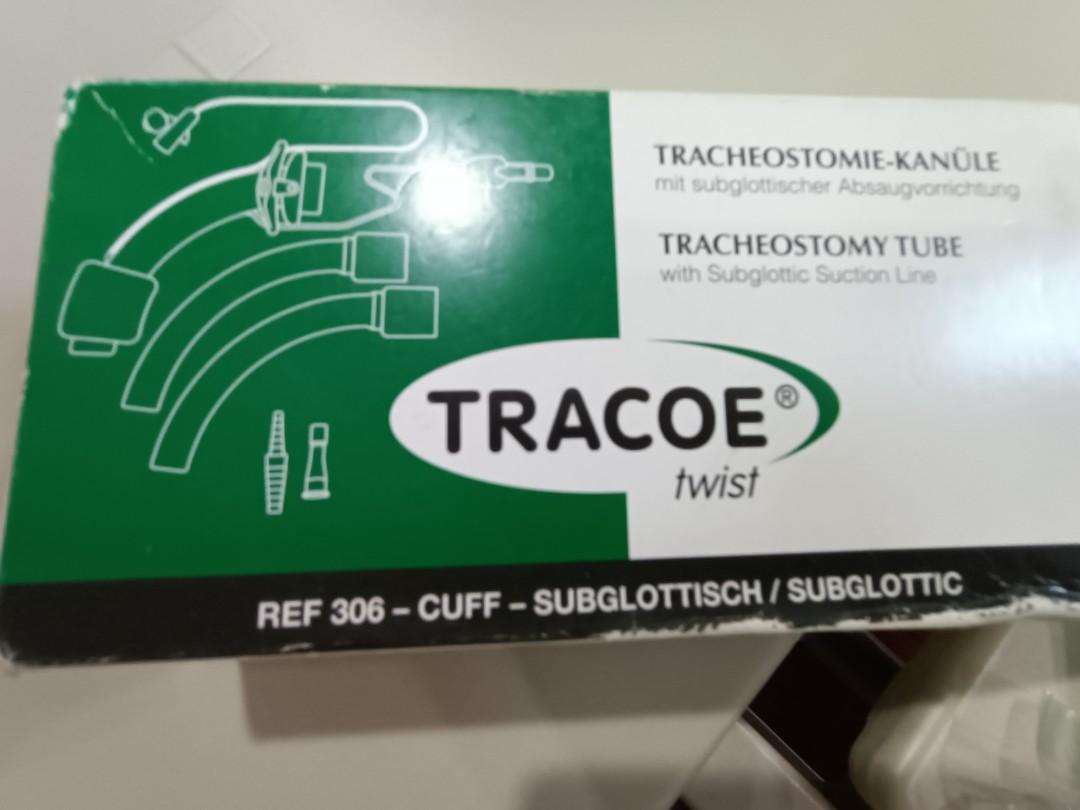 TRACOE Twist Tracheostomy Tube Holder @$50 for 10, Health & Nutrition ...