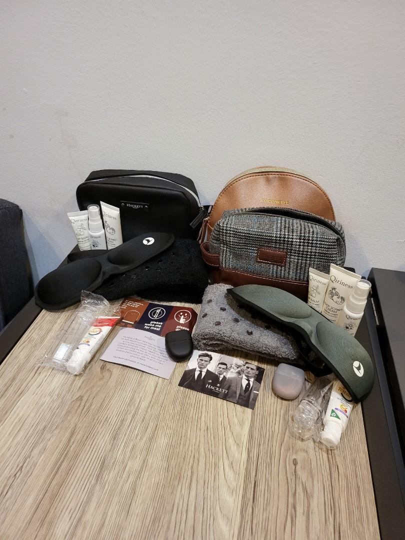 Travel Business Class SQ TK Amenity Kit, Hobbies & Toys, Travel, Travel Essentials & Accessories ...