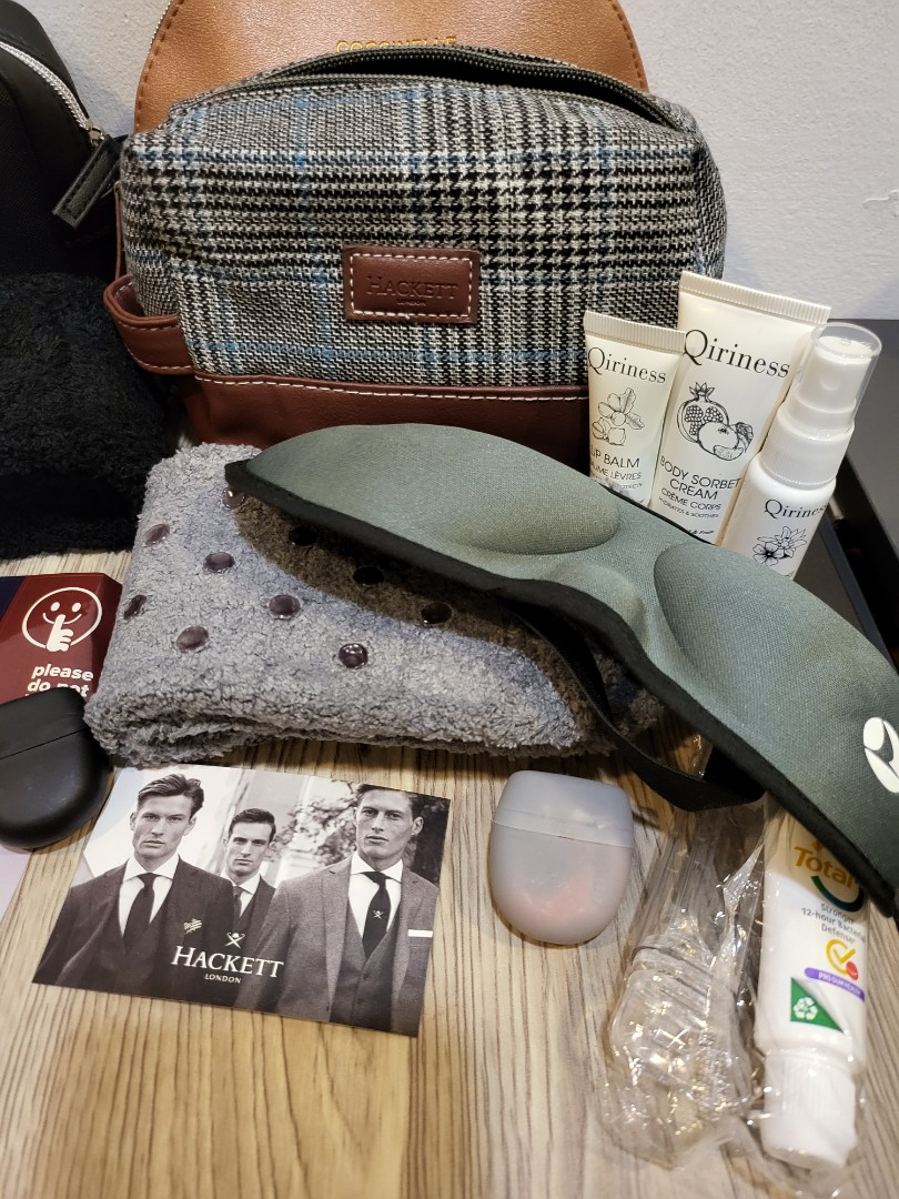 Travel Business Class SQ TK Amenity Kit, Hobbies & Toys, Travel, Travel Essentials & Accessories ...