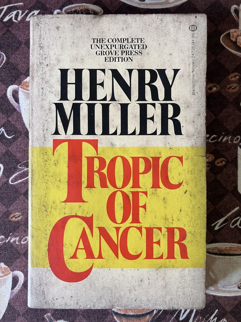 Tropic of Cancer Horror Book by Henry Miller 1975, Hobbies & Toys ...