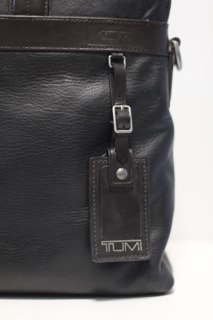 Tumi 69714HKO - Leather Tafton Double Zip Portfolio / 16" laptop bag ...