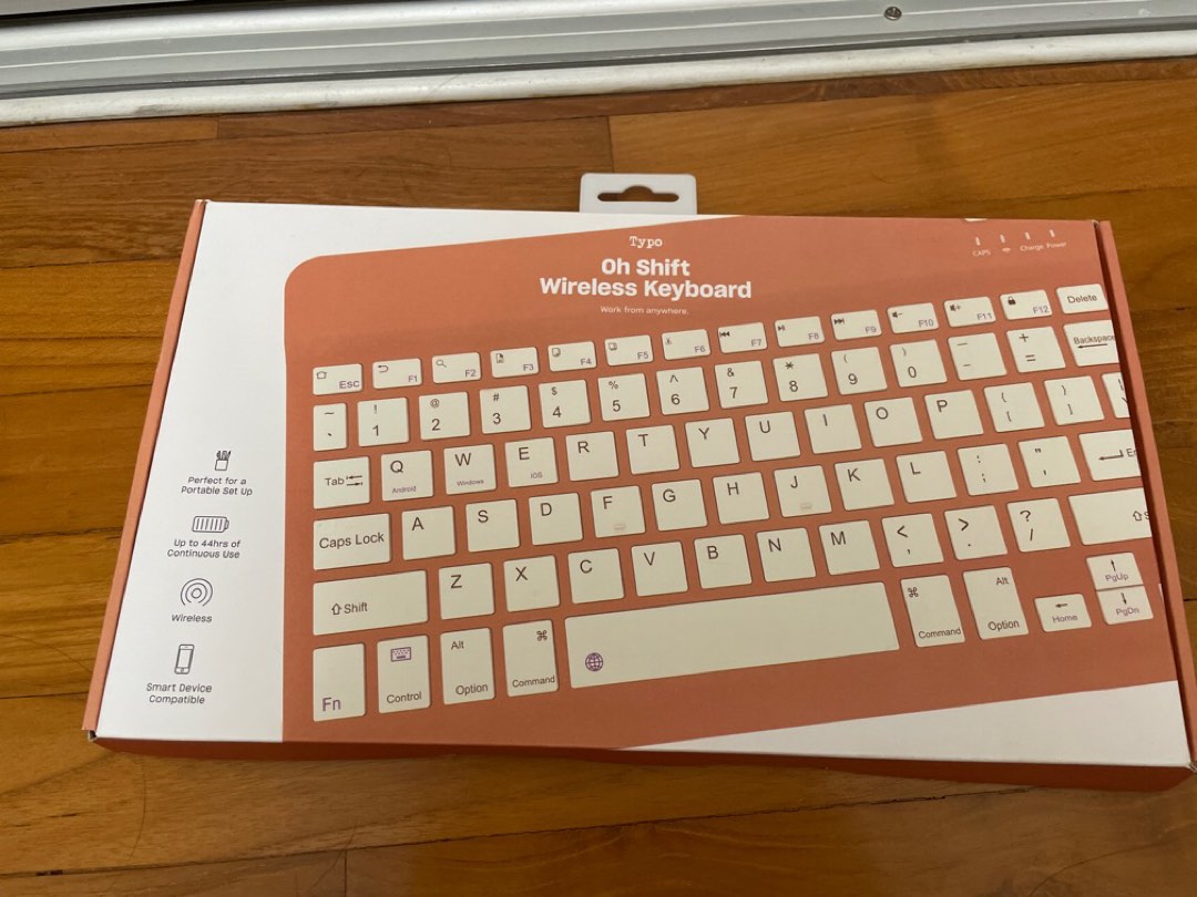 TYPO OH SHIFT 10” Wireless Keyboard, Computers & Tech, Parts ...