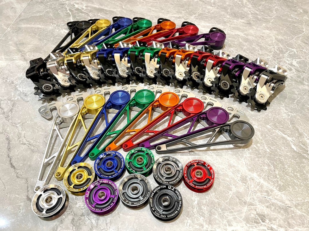 UJ UnionJack new Launch 7 speed Derailleur set for brompton C line P ...