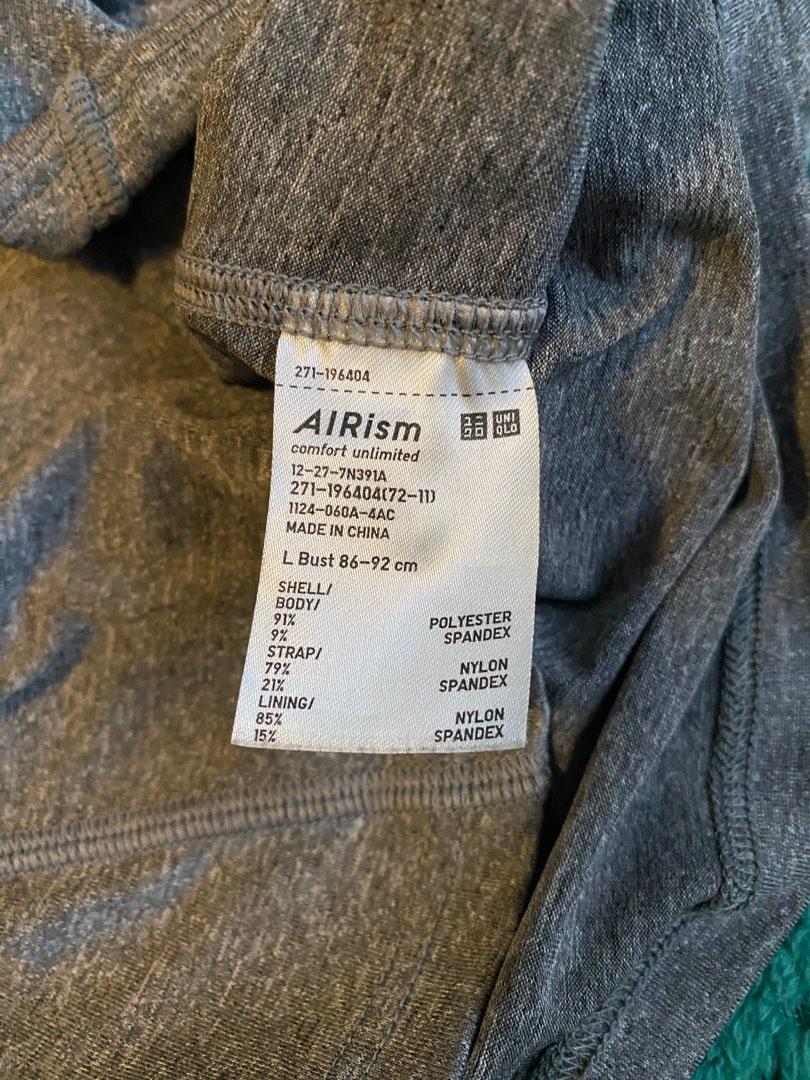 Uniqlo Airism Sando Bra, Women's Fashion, Tops, Sleeveless on Carousell