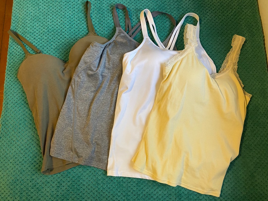 Uniqlo Airism Sando Bra, Women's Fashion, Tops, Sleeveless on Carousell