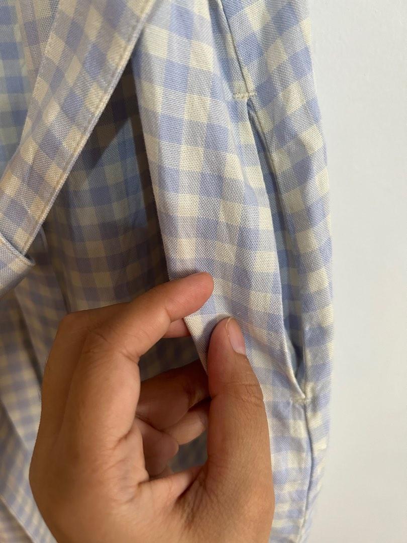 Uniqlo Gingham Dress, Babies & Kids, Babies & Kids Fashion on Carousell