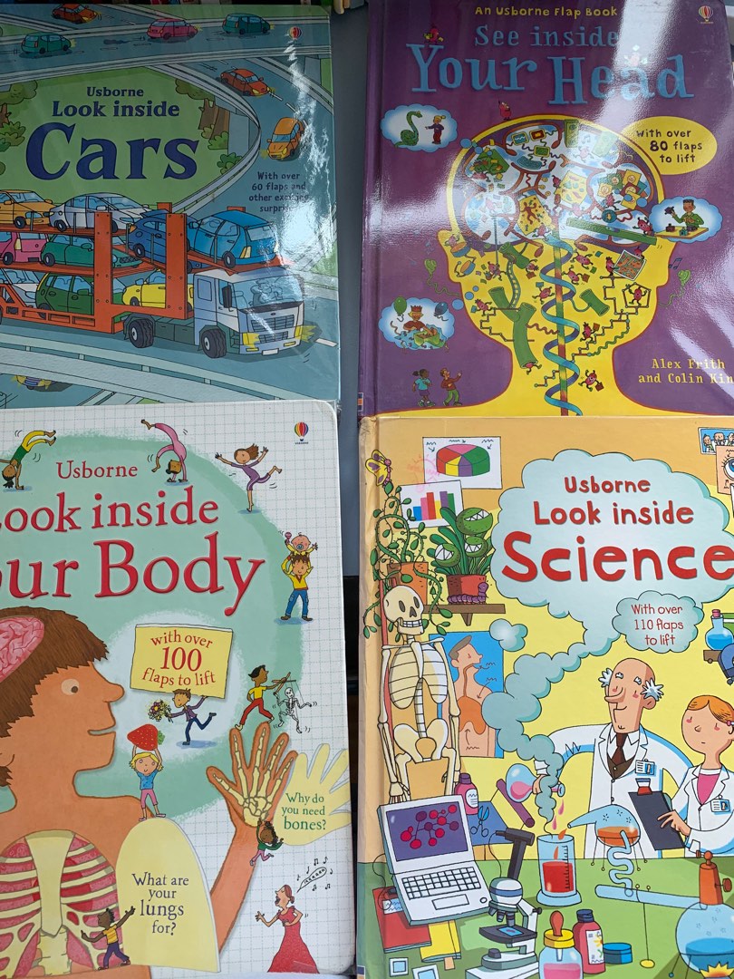 Usborne Look Inside/See Inside books (hardcover flaps), Hobbies & Toys ...