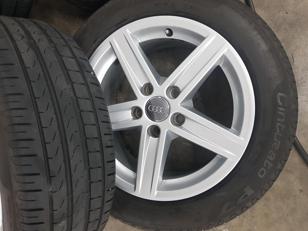 Used Original 16" Audi A3 Rims & Tyres, Car Accessories, Tyres & Rims ...