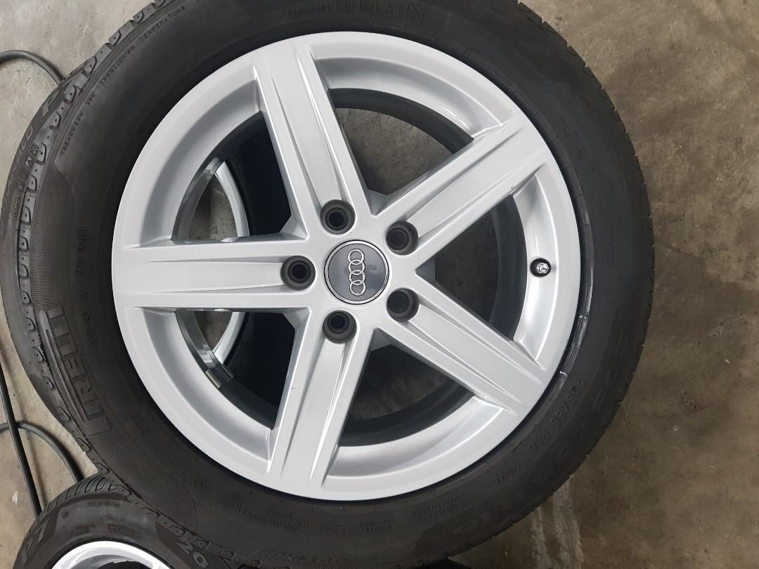 Used Original 16" Audi A3 Rims & Tyres, Car Accessories, Tyres & Rims ...