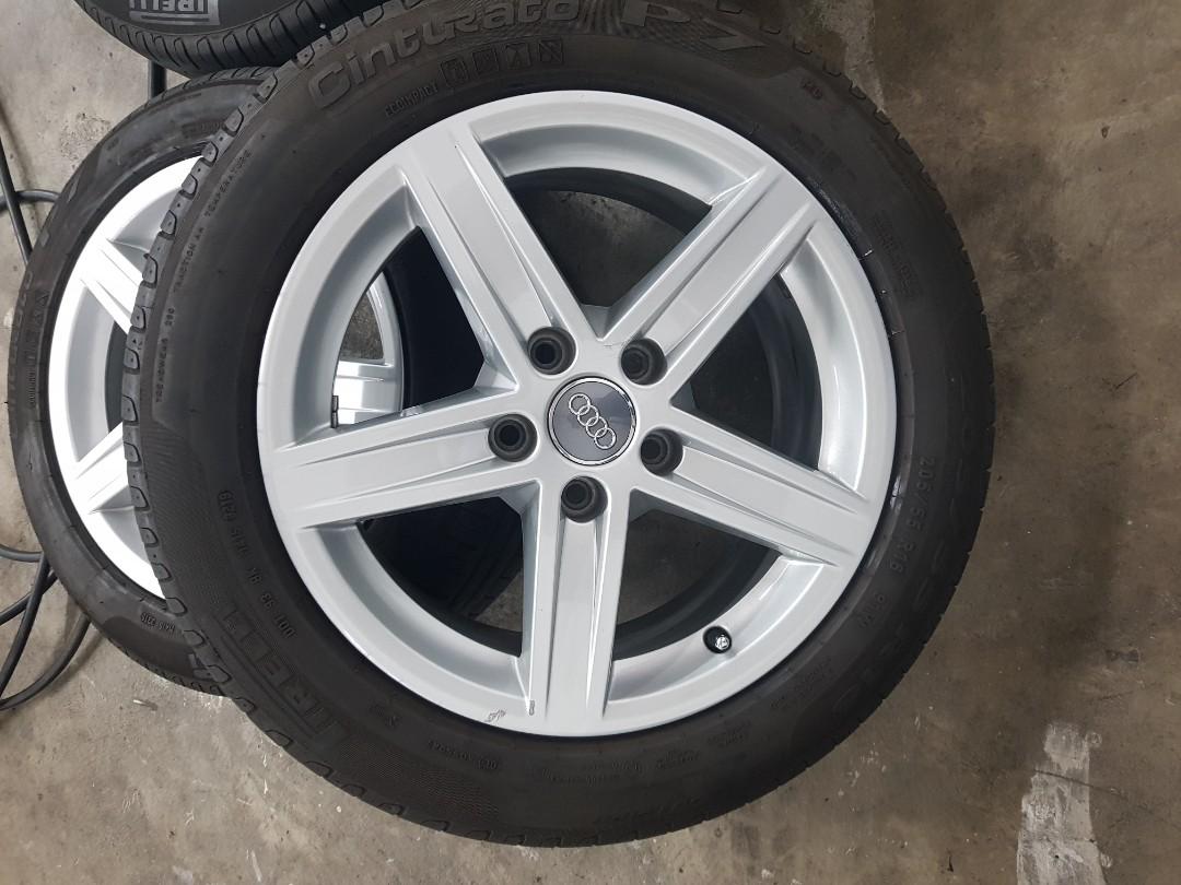 Used Original 16" Audi A3 Rims & Tyres, Car Accessories, Tyres & Rims ...