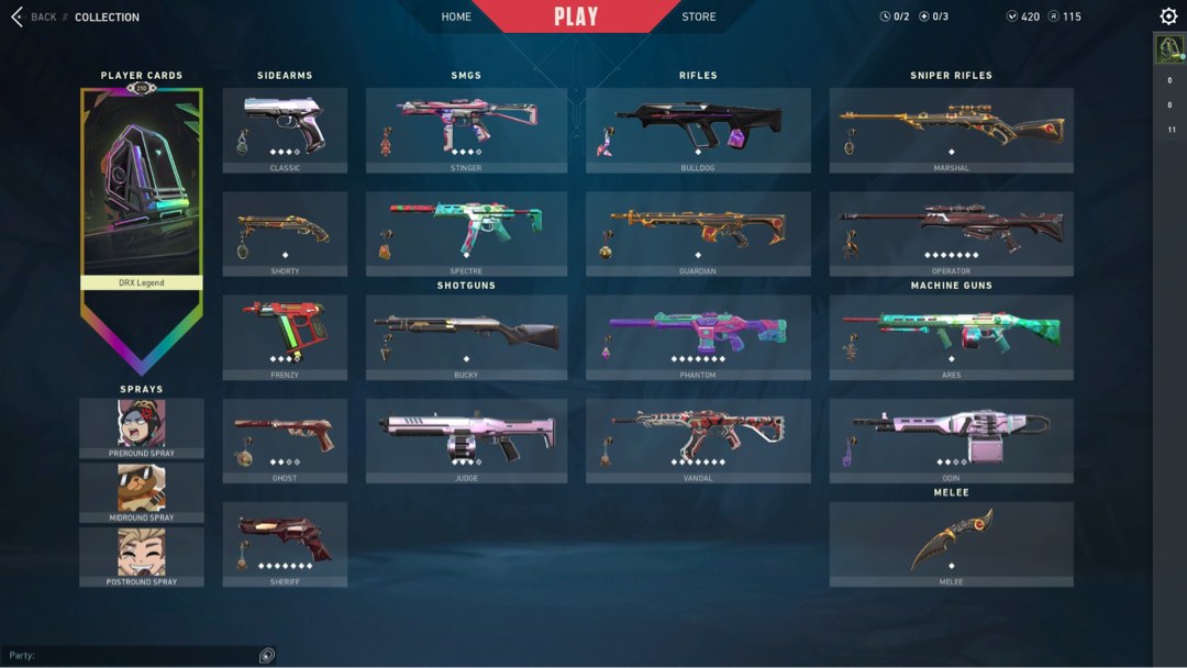 Valorant account RUIN dagger, Video Gaming, Gaming Accessories, In-Game ...