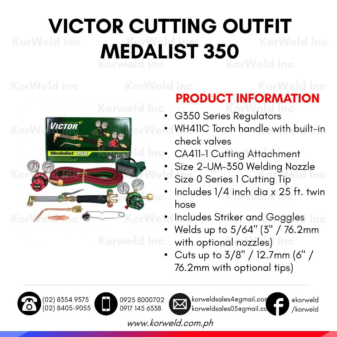 Victor Cutting Outfit Medalist 350, Commercial & Industrial ...