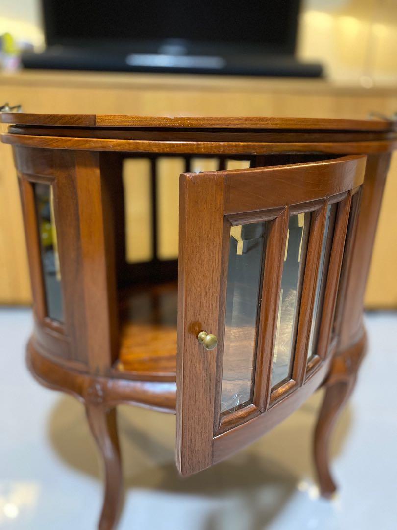 Victorian Mini Bar (Drink Cabinet), Furniture & Home Living, Furniture ...