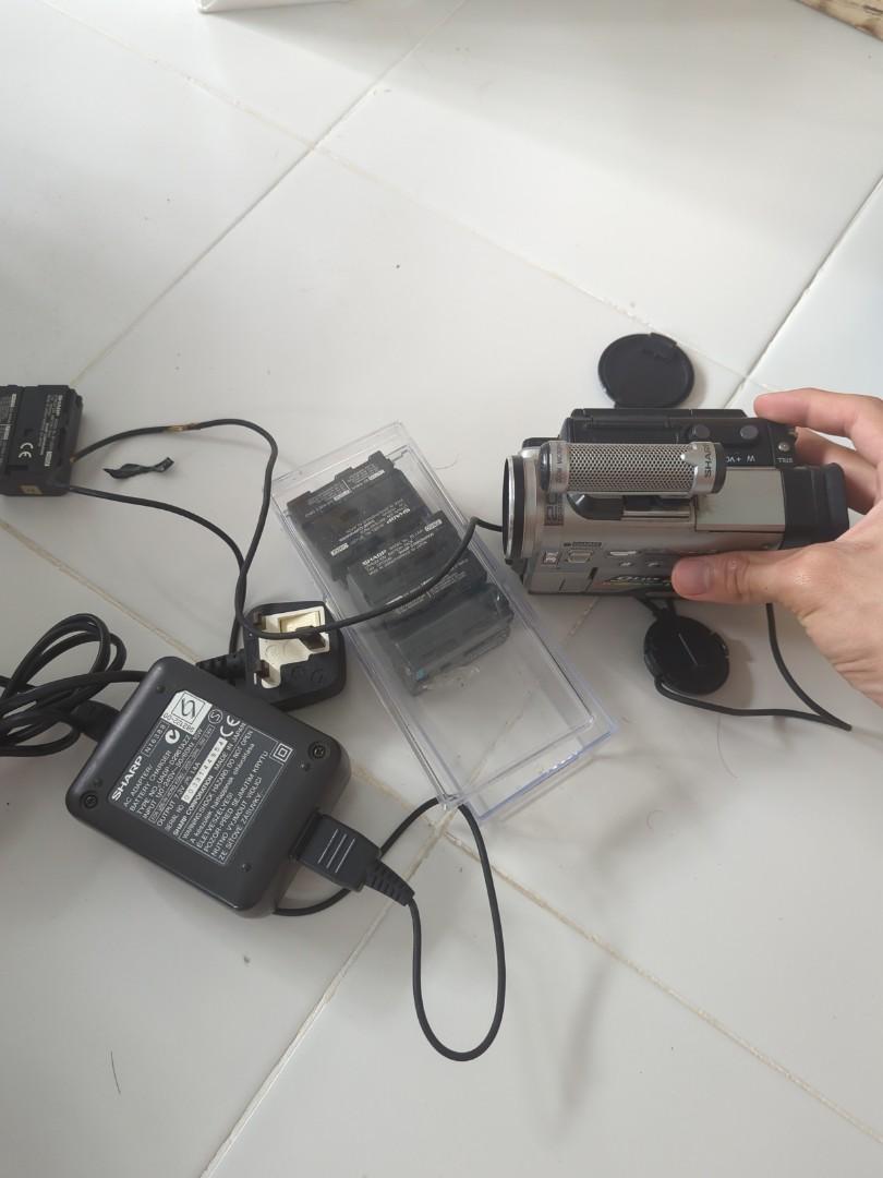 Vintage 90s/2000s Camcorder with all accessories, Photography, Video ...