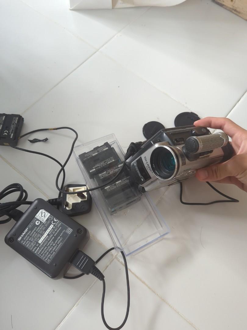 Vintage 90s/2000s Camcorder with all accessories, Photography, Video ...