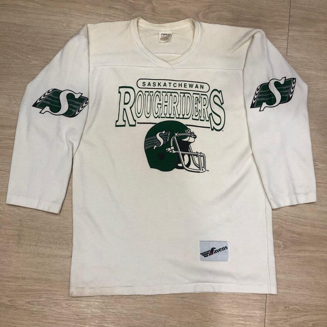 Vintage 90s Saskatchewan Roughriders Shirt, Men's Fashion, Tops & Sets ...