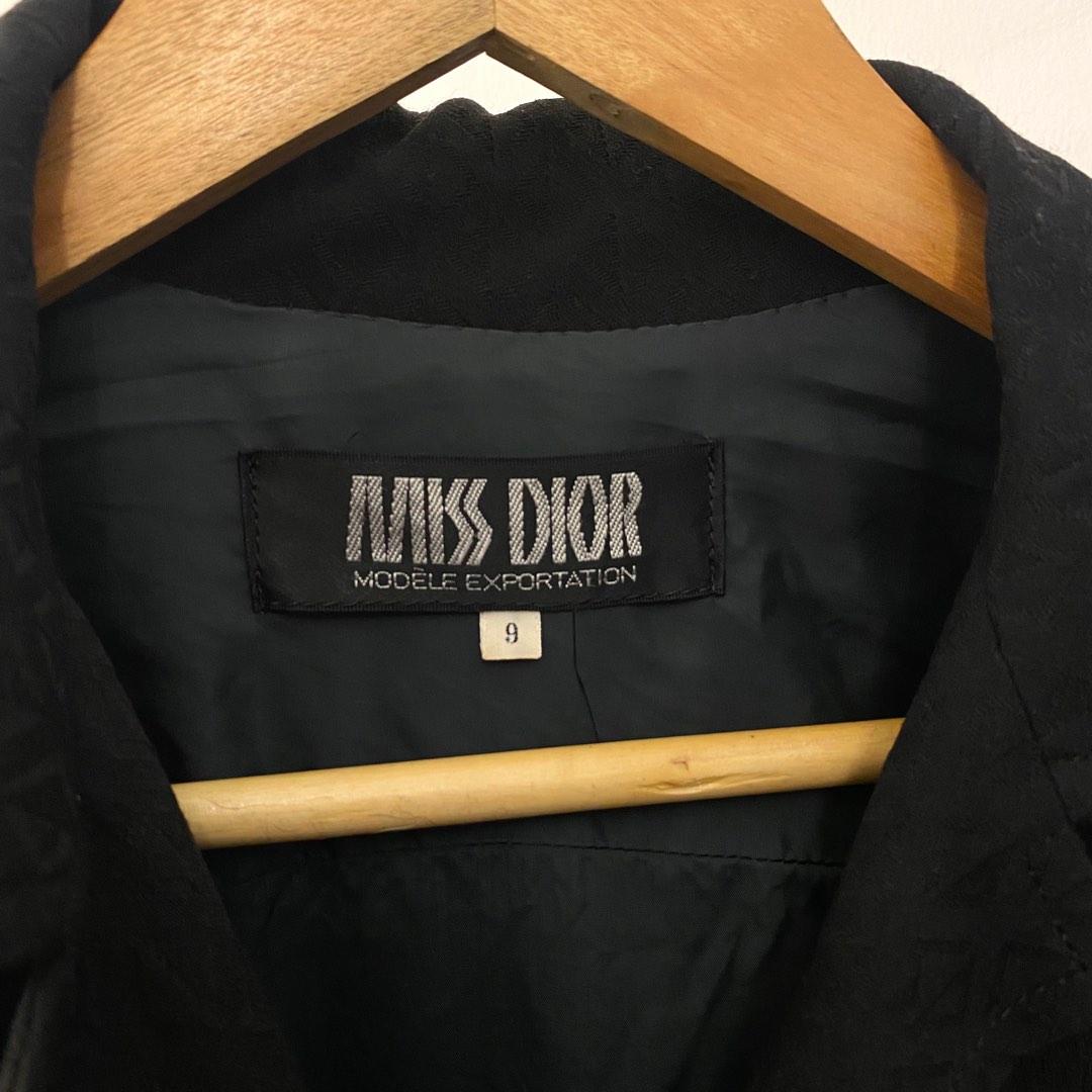 Vintage Miss Dior Monogram Jacket, Women's Fashion, Activewear on Carousell