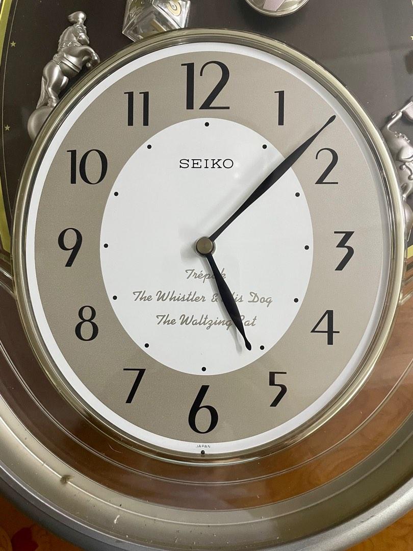 Vintage Seiko Japan " Circusparade " Musical Wall Clock 35x48x9cms ...