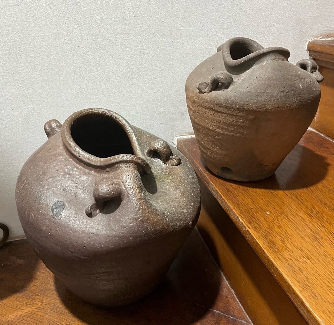 Vintage Vigan Clay Pots, Furniture & Home Living, Home Decor, Other ...