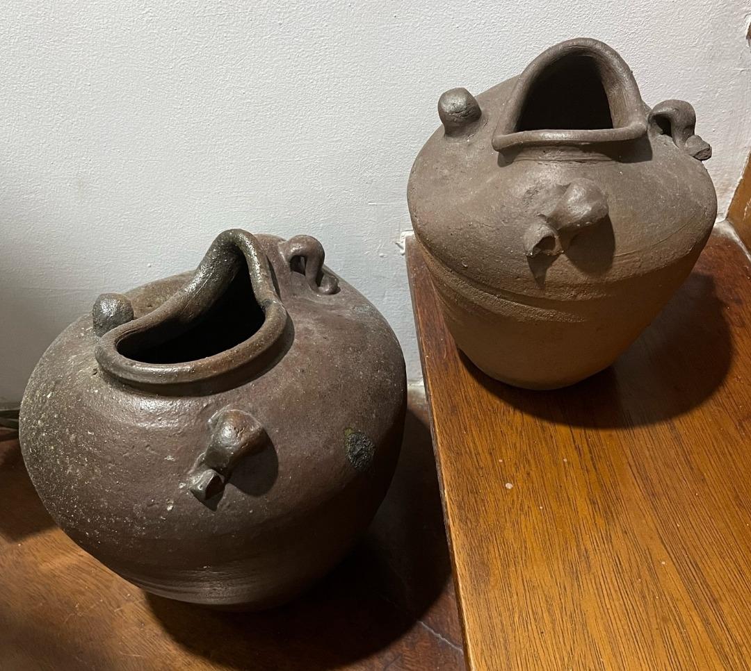 Vintage Vigan Clay Pots, Furniture & Home Living, Home Decor, Other ...