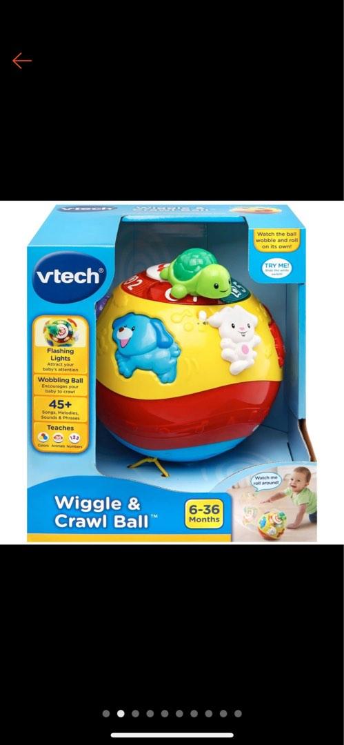 VTech Wiggle and Crawl Ball, Babies & Kids, Infant Playtime on Carousell