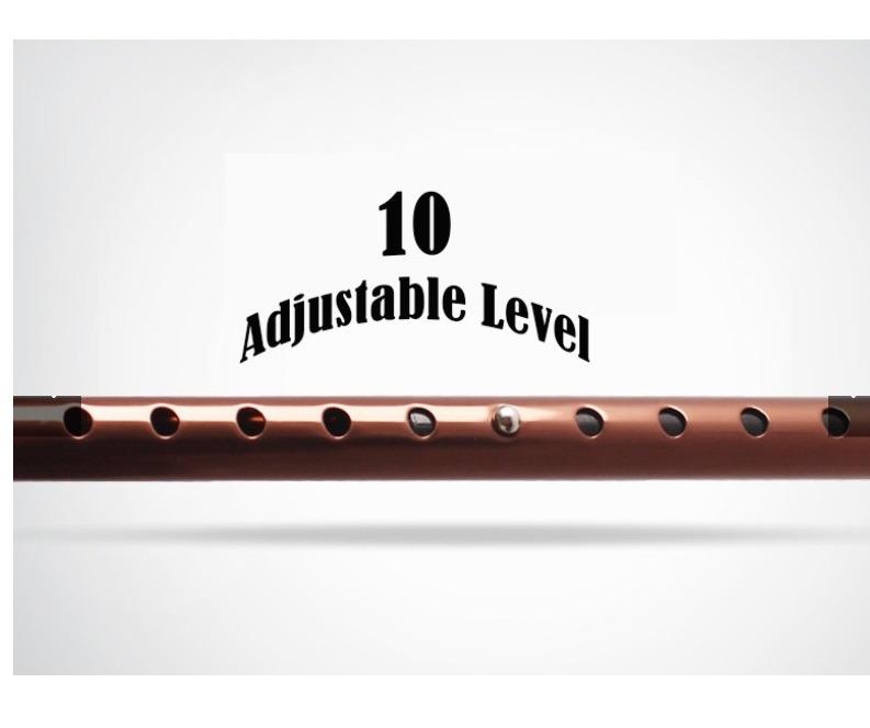 High quality Walking Stick Quad Cane Narrow Base adjustable level Anti ...