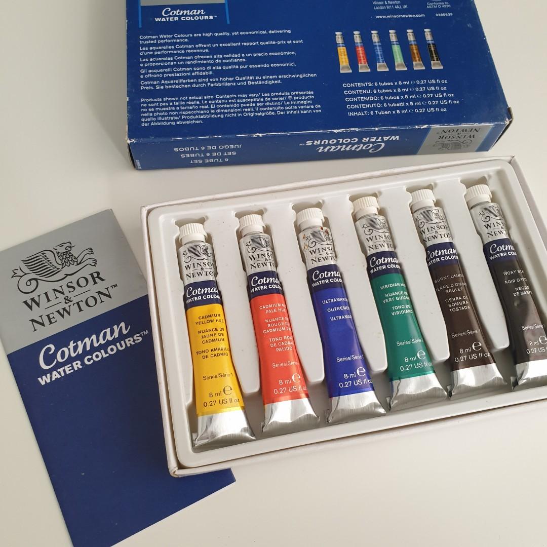 Winsor & Newton Cotman Watercolours free normal mail, Hobbies & Toys ...