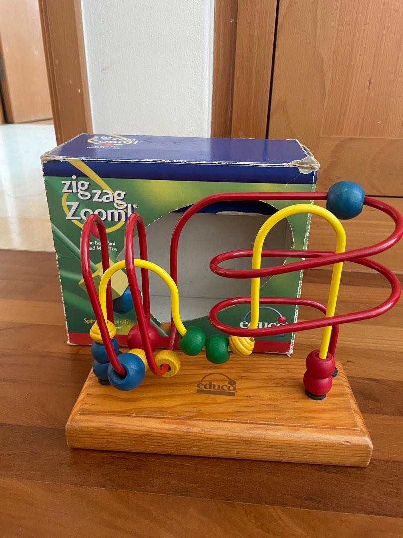 Wooden Bead Maze Toy, Babies & Kids, Infant Playtime on Carousell