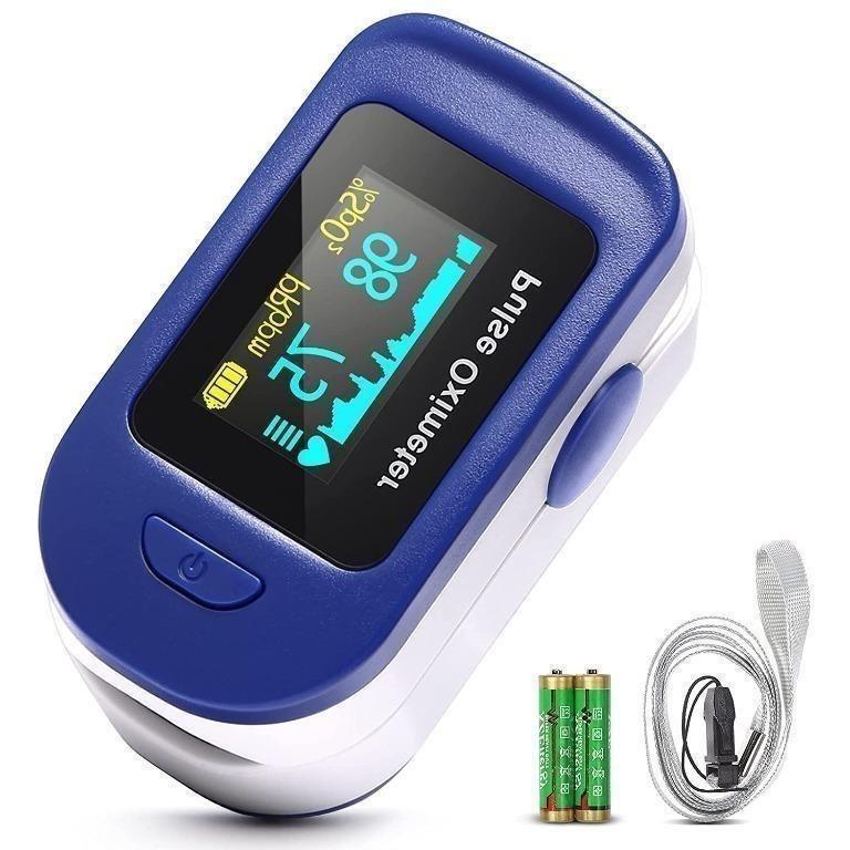 X5083 Blood Oxygen Saturation Monitor Blue Pulse Oximeter, Spo2 ...