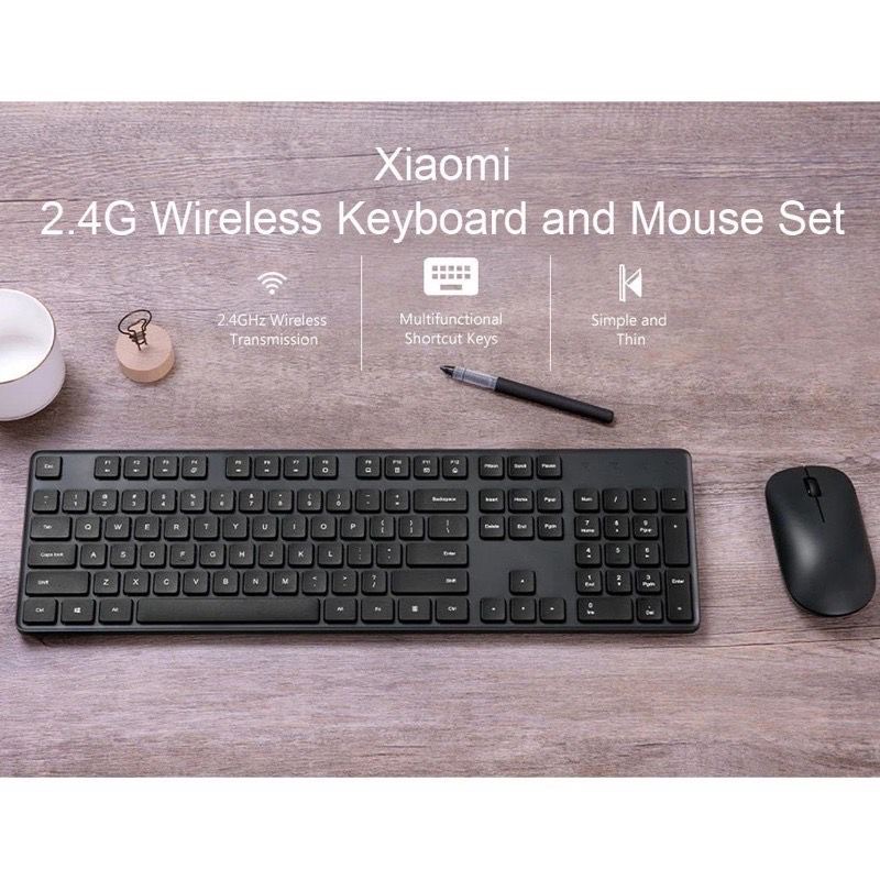Xiaomi Mi Bluetooth Wireless Mouse Keyboard Set (2.4GHZ, 1000DPI ...