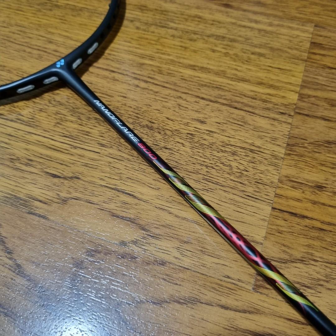 Authentic Yonex Nanoflare 800 - 4UG5 badminton racket, Sports Equipment, Sports & Games, Racket ...