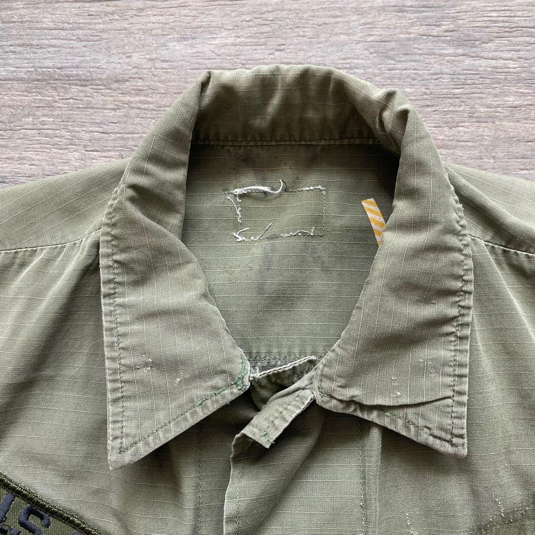 1960’s US ARMY JUNGLE FATIGUE JACKET RIP STOP VINTAGE USA 60’S VIETNAM ...